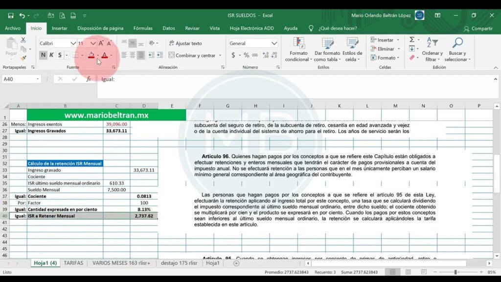 Qué es el ISR sobre finiquito e indemnizaciones y cómo se calcula