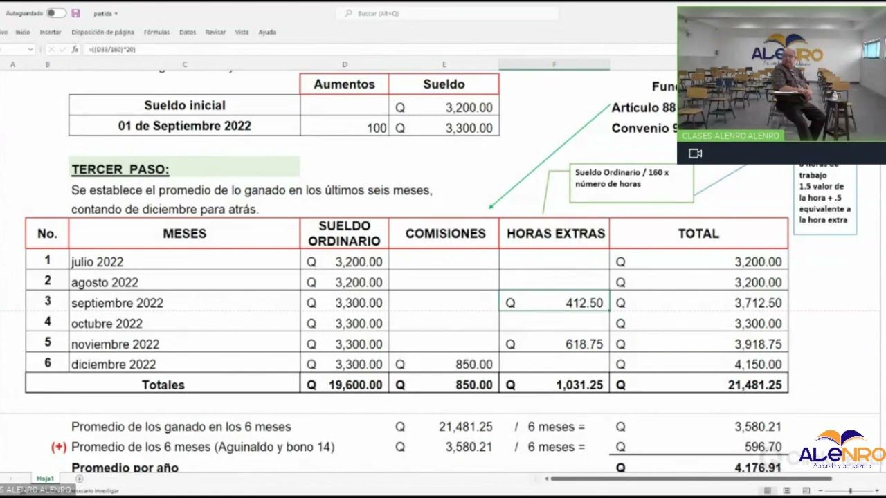 Qué conceptos incluye la liquidación y cuánto te pagan en ella